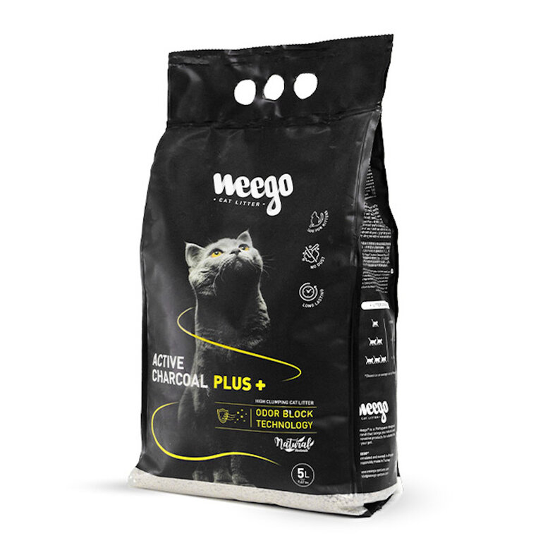 Weego Active Charcoal Plus Arena aglomerante para gatos | Kiwoko